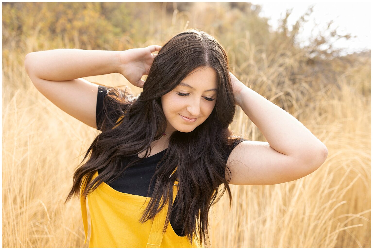 Boise Foothills Senior Photography - Hallie - Michelle Nichols Photography